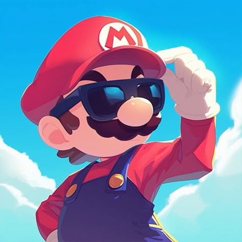 Mario User Icon Pfp by sunwoottang