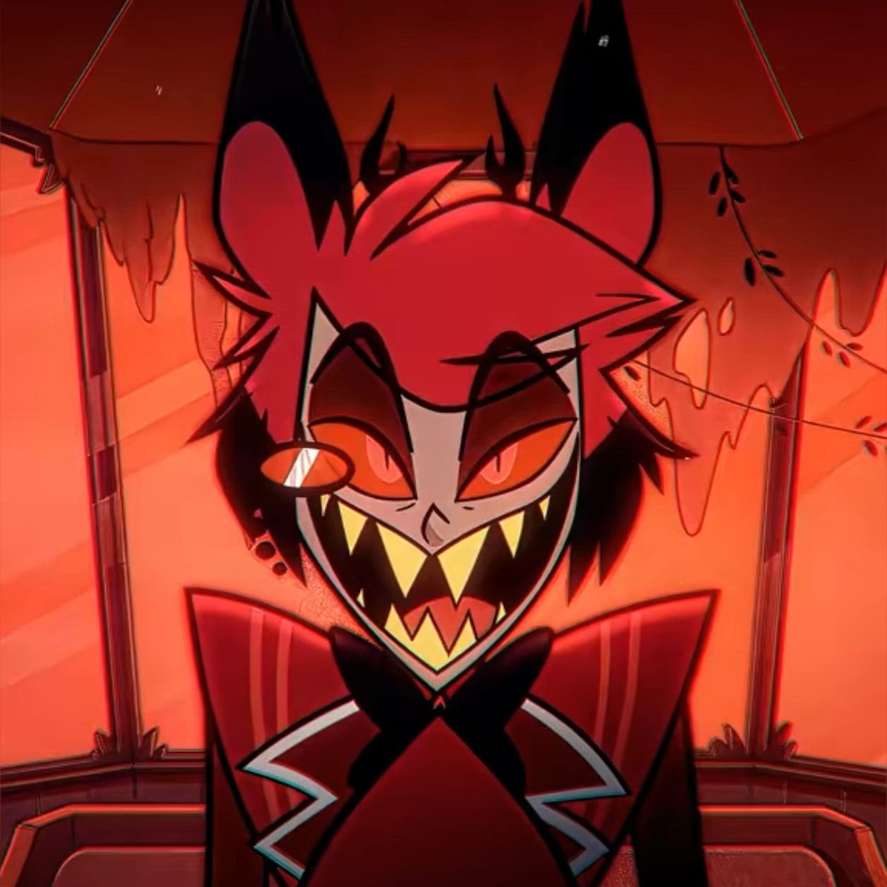 Alastor Hazbin Hotel Pfp by Peps3k