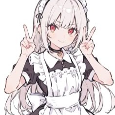 Anime Maid Profile Icon Pfp by ThunderXi