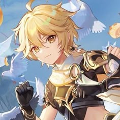 Aether Genshin Impact Pfp by cosmic demon