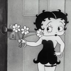 Betty Boop Black And White Pfp by 8f.q