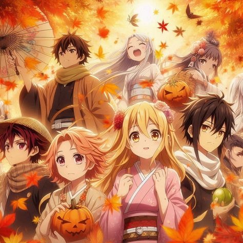 Thanksgiving Anime Pfp by bubblycuzynot