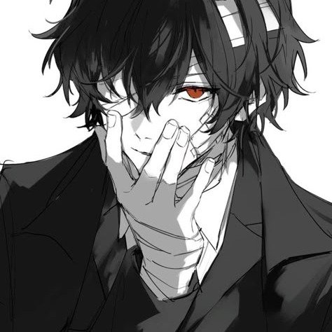 Dazai Pfp Pfp by redst0nem4n.