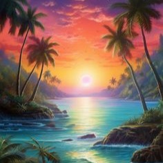 Sunset Pfp by codeine kitty