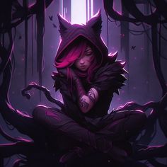 Xayah 2 Pfp by shyrto