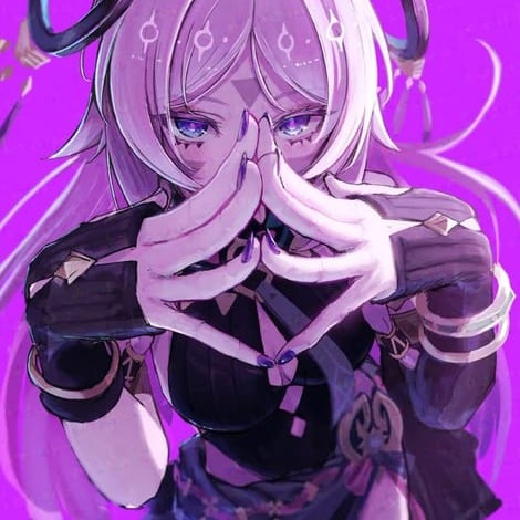 Purple Anime Pfp by Maxvraak