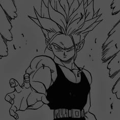 Future Trunks Pfp by Ssizemore