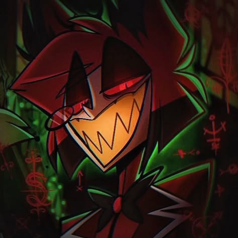 Alastor Profile Photo Pfp by bubblycuzynot