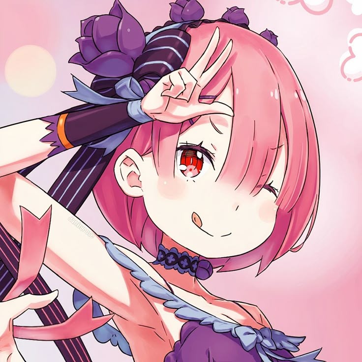 Rem And Ram Matching Profile Icon Pfp by xnicky