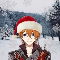 Christmas Genshin Pfp Pfp by redst0nem4n.