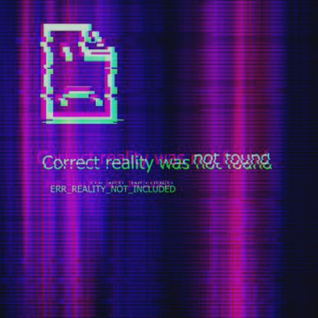 Glitch Profile Picture Pfp by Lucid