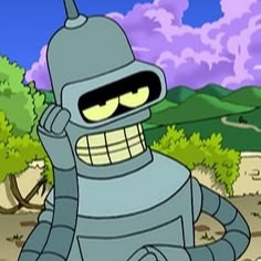 Futurama Bender Pfp by codeine kitty