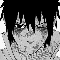 Sasuke Manga Panel Pfps and Icons - For Discord, Instagram & TikTok