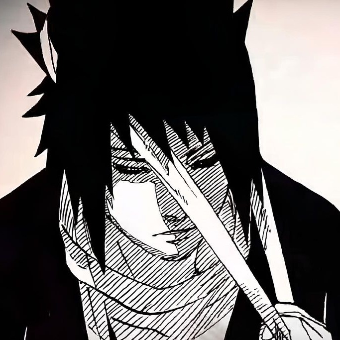 Sasuke Manga Pfp Pfp by fruitusmaximus