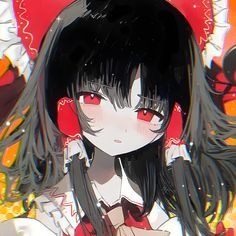 Reimu Touhou Pfp by Kris Wilson