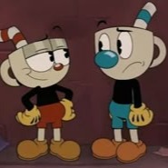Cuphead And Mugman Pfp by realzoldy