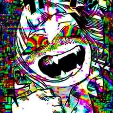 Glitchcore Anime Pfp by sirraed