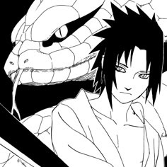 Sasuke Manga Panel Pfps and Icons - For Discord, Instagram & TikTok