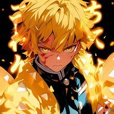 Zenitsu Profile Picture Pfp by MrCheckertan