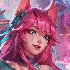 Ahri Profile Picture Pfp by qu1xn