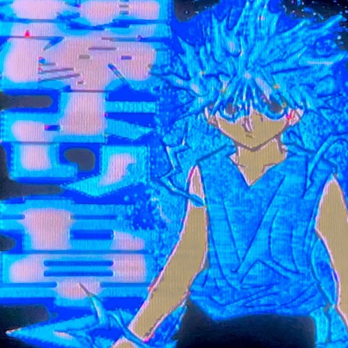 Glitch Anime Profile Avatar Pfp by Peps3k