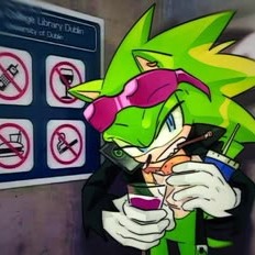 Scourge The Hedgehog Pfp by Shad