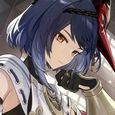 Kujou Sara Profile Avatar Pfp by 8f.q