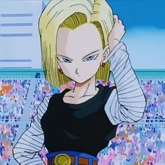 Android 18 Pfp by ThunderXi