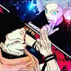 Gojo Vs Sukuna Manga Pfp by ThunderXi