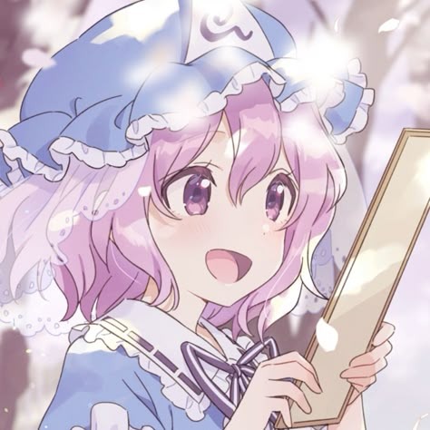 Yuyuko Pfps and Icons - For Discord, Instagram & TikTok