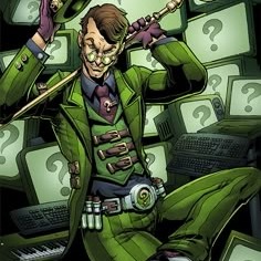 Riddler Pfp by dino_696