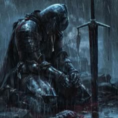 Fallen Knight Pfp by MrCheckertan