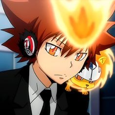 Tsuna Pfp by redst0nem4n.