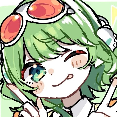 Gumi Vocaloid Pfp by codeine kitty