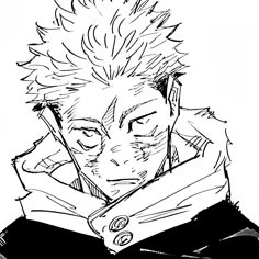 Yuji Manga Pfp by Lucid