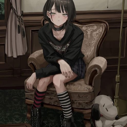 Goth Anime User Picture Pfp by FaZa_Jr