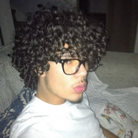 Curly Hair Pfp by Jxcy♡