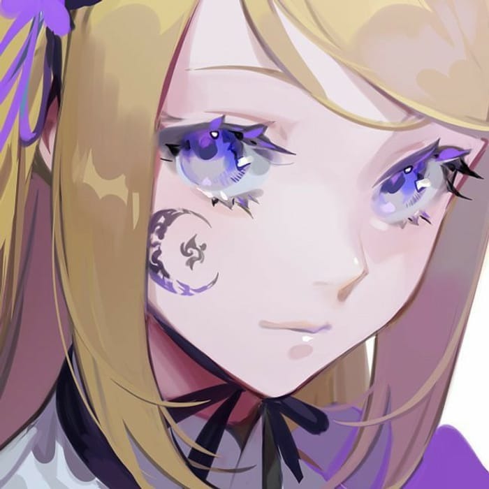 Purple Anime Profile Image Pfp by ed.