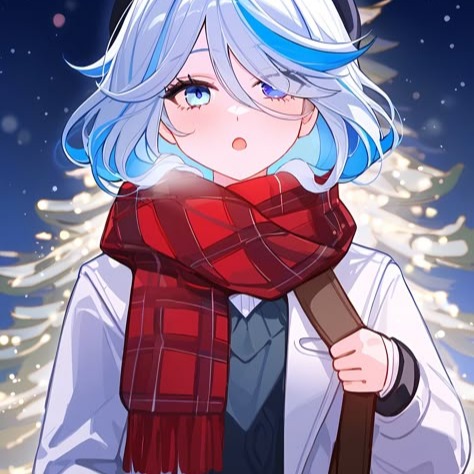 Christmas Anime Pfp Pfp by sunwoottang