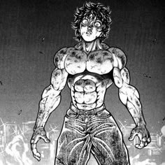 Baki Manga Pfp Pfp by fat1gue_