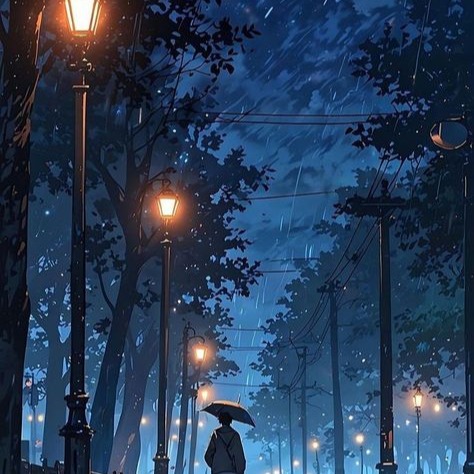 Anime Rain Avatar Pfp by _justhope_