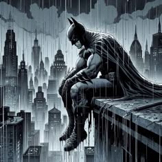Sad Batman Pfp by fruitusmaximus