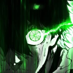 Green Anime Avatar Pfp by Twiz