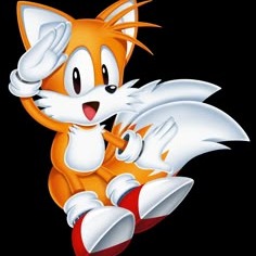 Classic Tails Pfp by redst0nem4n.