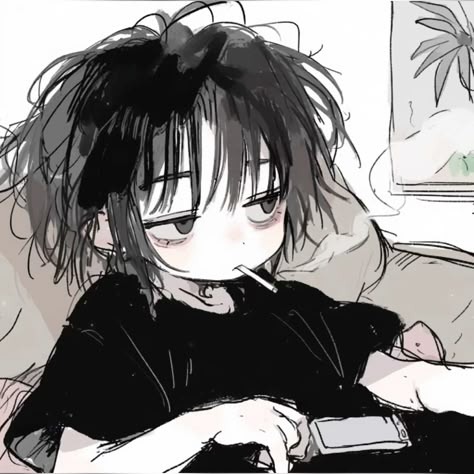 Grunge Anime User Picture Pfp by sirraed