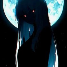 Anime Moon Pfp by denxfn2024