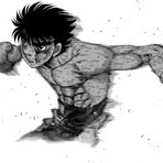 Ippo Black And White Pfp by Avo