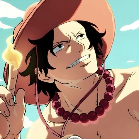Ace One Piece Pfp by Peps3k