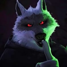 Death Wolf Pfp by qu1xn