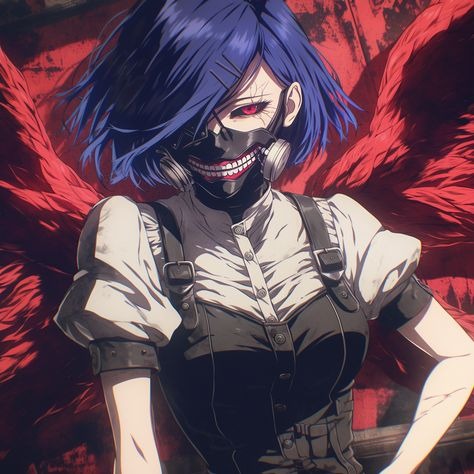 Tokyo Ghoul Touka Profile Image Pfp by MrCheckertan